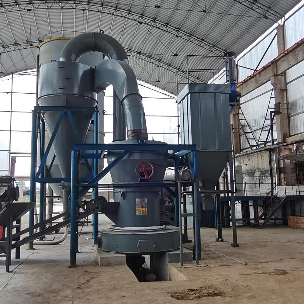 cronus aluminum ash pendulum raymond mill is installing in Zhengzhou