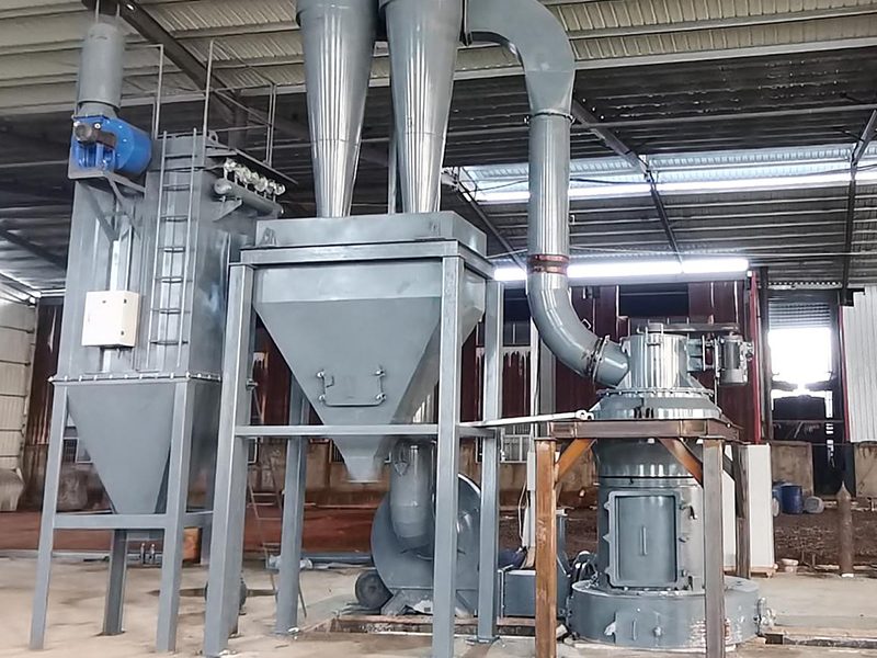 Site of the aluminum slag pendulum grinding machine in Zhengzhou